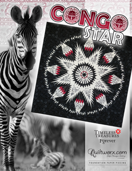 Congo Star Cover Sheet – Quiltster Blog